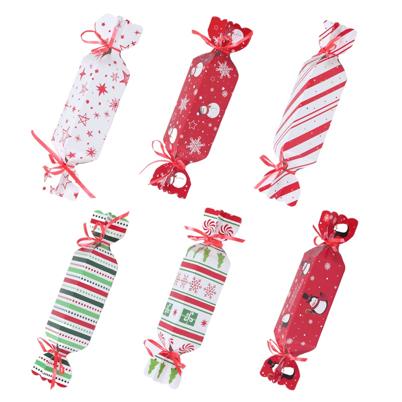 Christmas Mixed Pattern Candy Box Surprise Gift Candy Shape Surprise ...