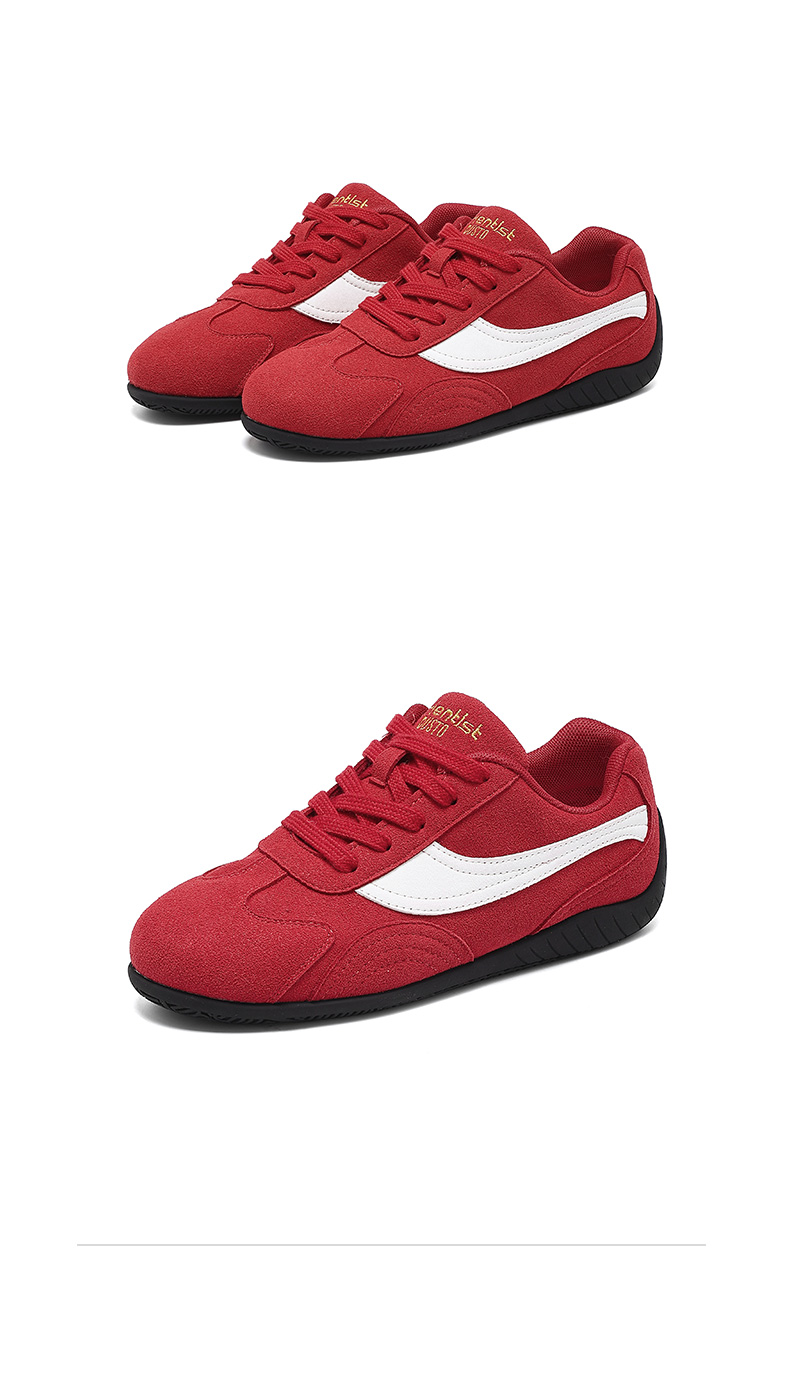 DUSTO Flat Sneakers Female Soft Sole Comfortable Student Bright ...