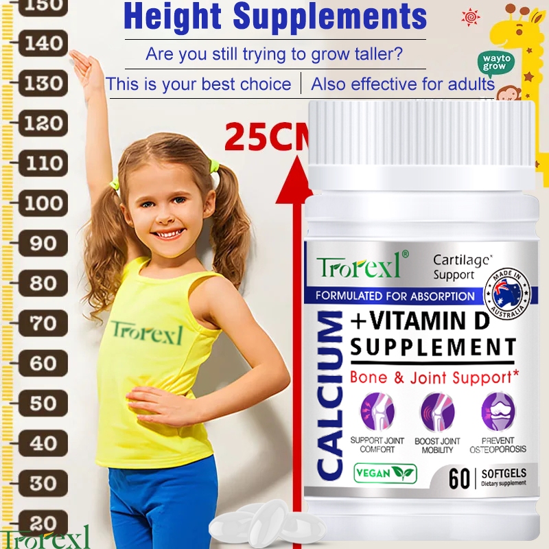 [MY Local+Free Gift]Trorexl Original 60 capsules/bottle Halal Vitamin ...