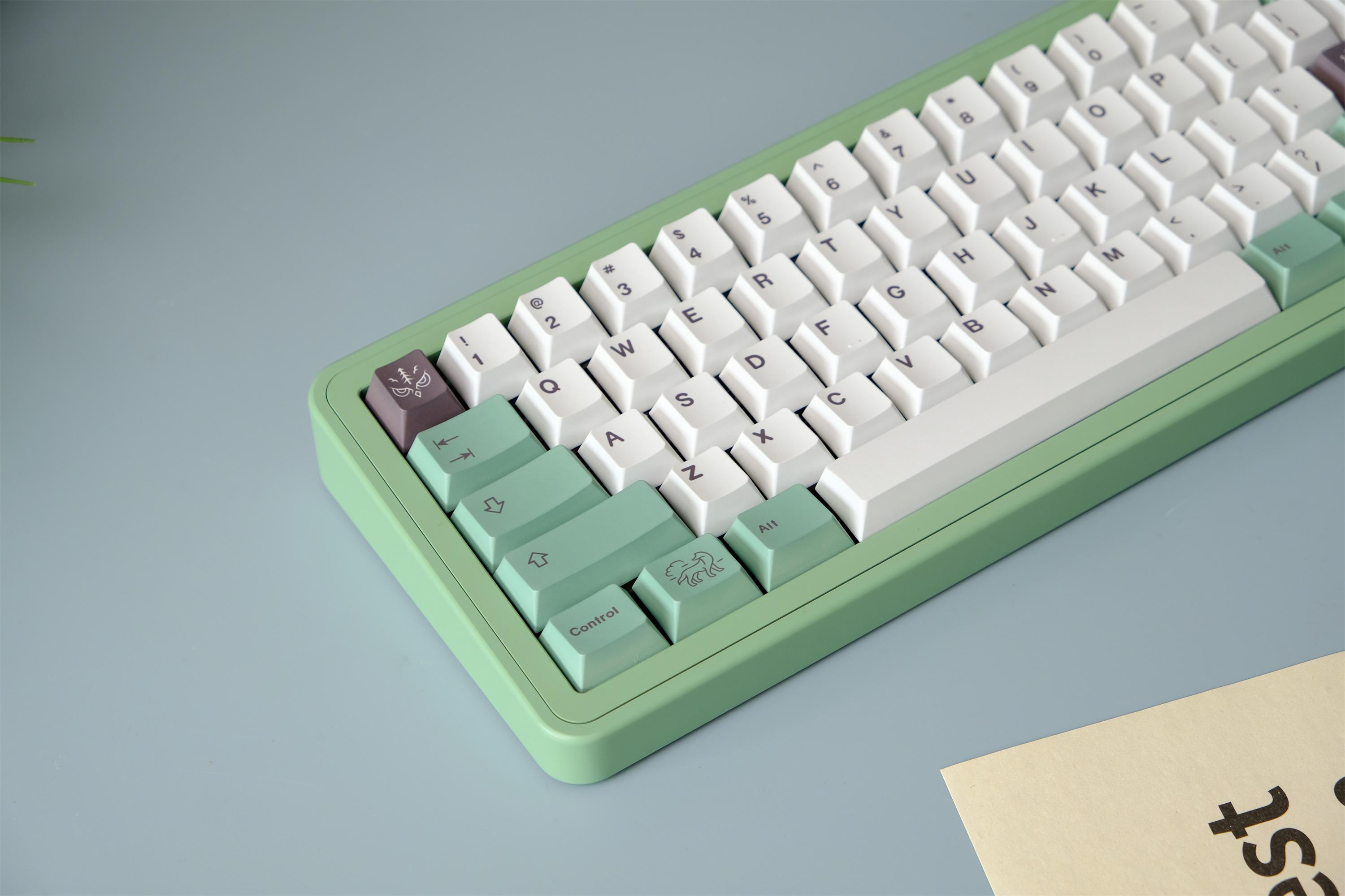 Mist Keycaps 129 Keys PBT Keycap Cherry Profile DYE-SUB For Wooting MX ...