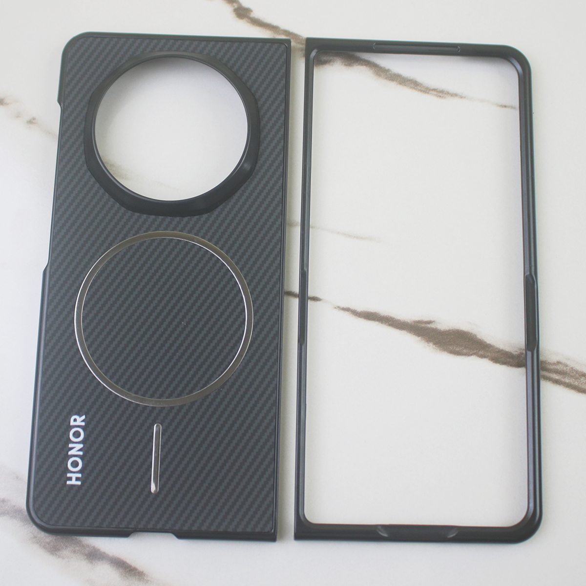New Honor Magic V3 V5 VS3 Carbon Fiber Magnetic Case magicv3 magicv5 ...
