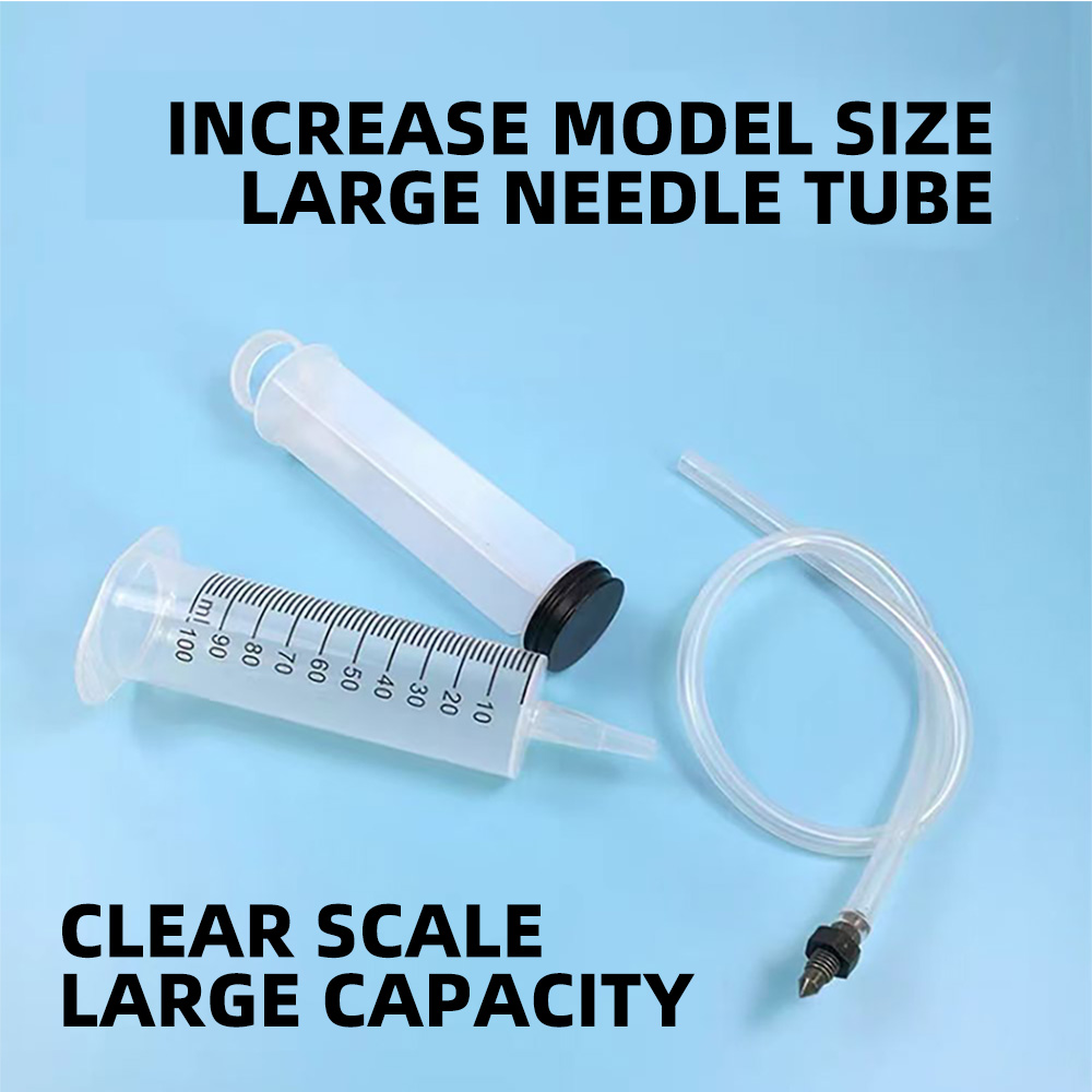 100ML Syringe Motorcycle Car Brake Bleeder Clutch Bleed Bleeding Tool ...