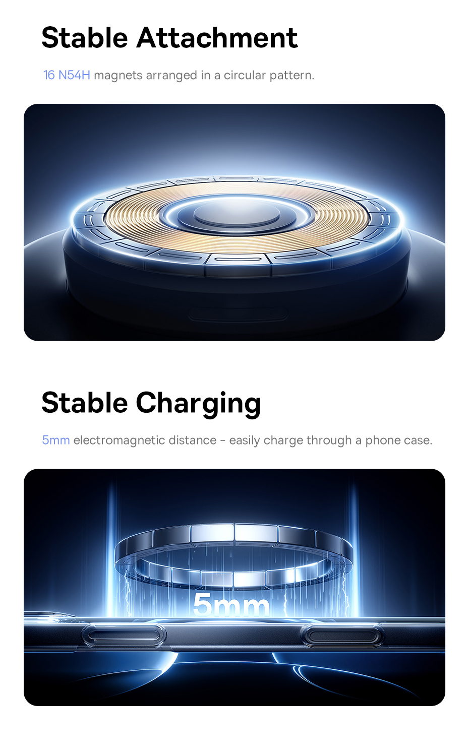 Baseus EnerFill FF11 Foldable Wireless Charger 15W Qi2 Certified ...