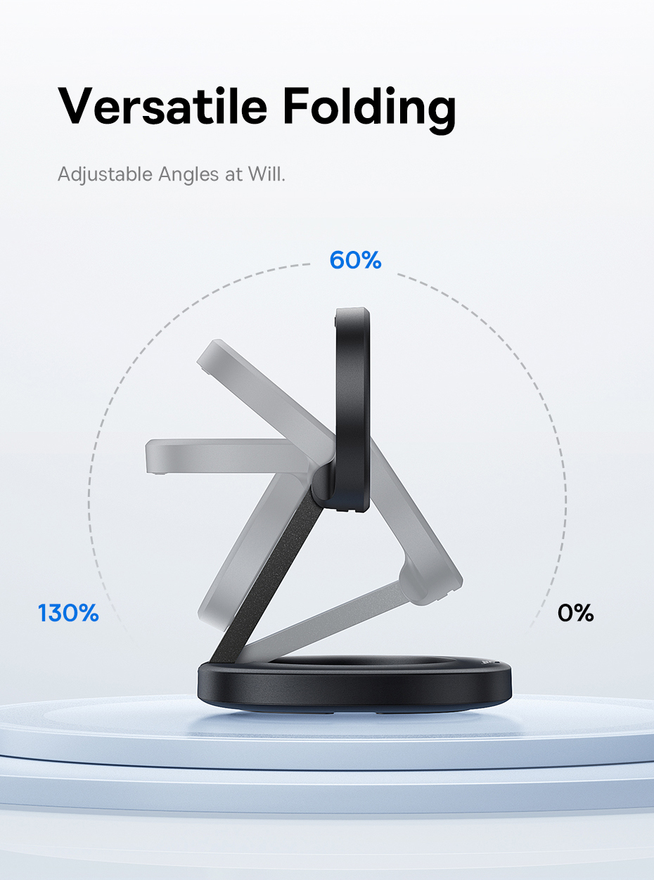 Baseus EnerFill FF11 Foldable Wireless Charger 15W Qi2 Certified ...