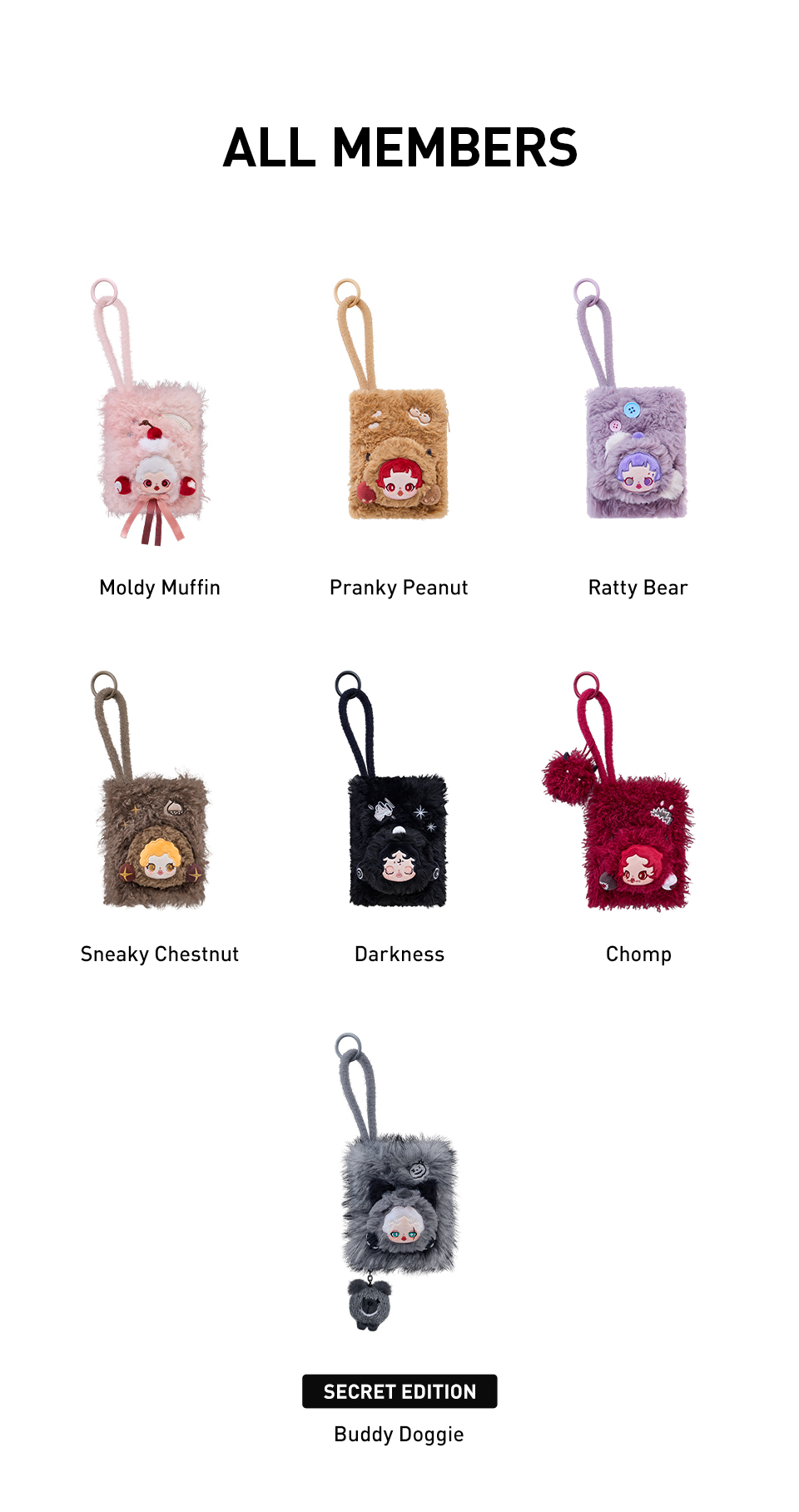 POP MART SKULLPANDA You Found Me！Series Plush Mini Bag Blind Box（whole set） | Shopee Malaysia