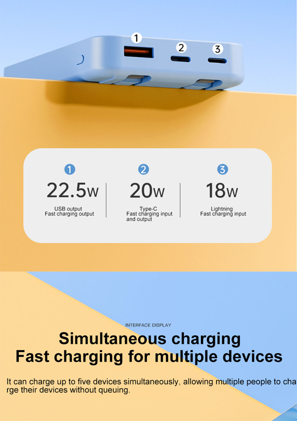 【3C Certification】3c Powerbank 20000mAh Magnetic Wireless Powerbank PD ...