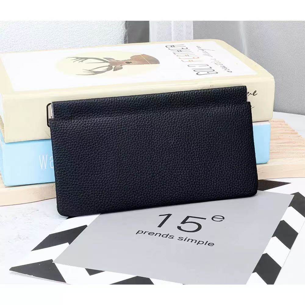 Self-closing soft bag/Makeup bag/Leather Storage wallet/Phone bag ...