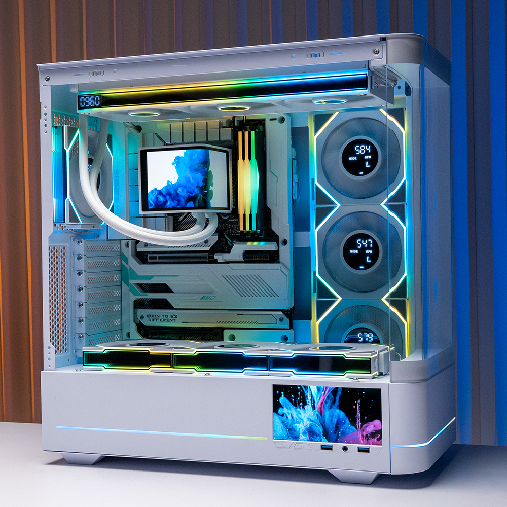 Jungle Leopard Interstellar V4 PC Case Fan 120mm Fan Speed Digital ...