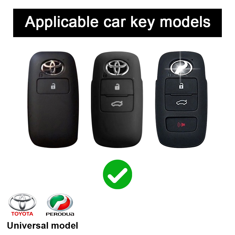 Perodua Kuromi Sanrio Car Key Case Cover For Toyota Agya Xenia Avanza ...