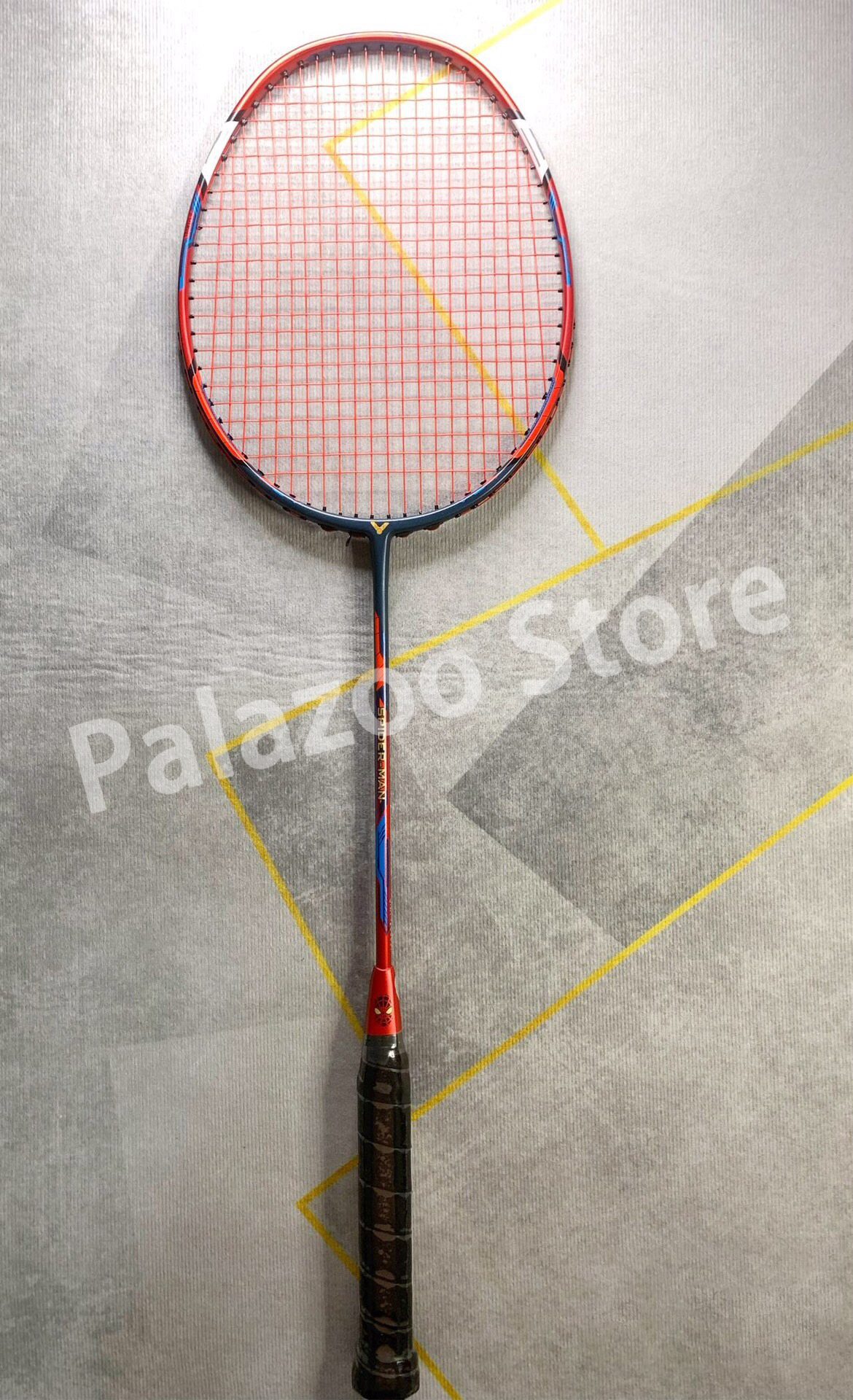 VICTOR VICTOR VICTOR SPIDER-MAN Spiderman Co-Branded Badminton Racket ...