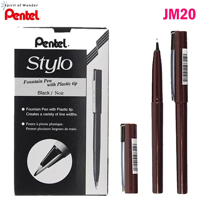 1Pcs Japan Pentel Stylo Plastic JM20 Pulaman Pen 0.5mm | Shopee Malaysia