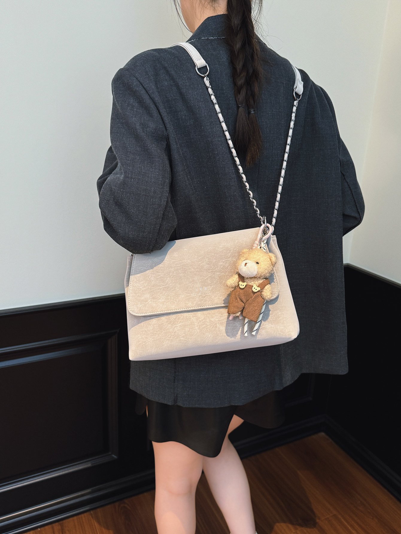 Chaika Kliter small square bag Hanbbag Korean | Shopee Malaysia
