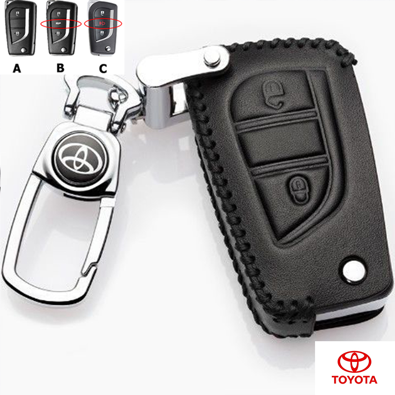 TOYOTA Hilux 2.4E Vios Hilux Revo Corolla Altis genuine leather flip ...