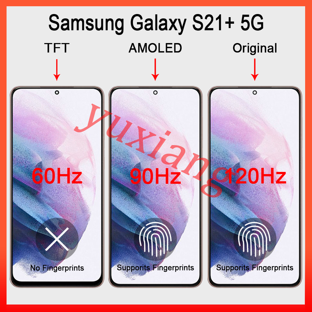 AMOLED TFT For Samsung Galaxy S21+ Plus 5G LCD Display Touch Screen ...