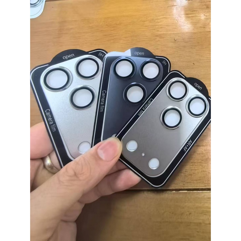 Frosted Metal Glass Camera Lens Protector For iPhone 17 Pro Max / 17 ...