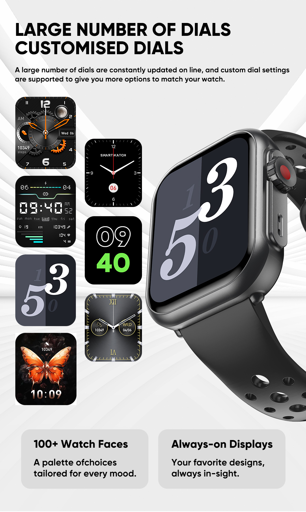2025 New 1000mAh Battery AMOLED Smart Watch Ultra K62 Men Women Heart ...