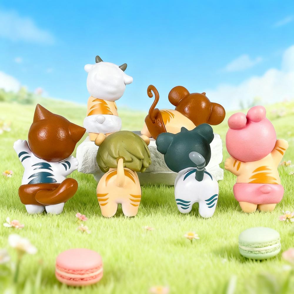 [Ready Stock] BOTOM Mofusand FLUFFY PARTY Blind Box Figure Full Set ...