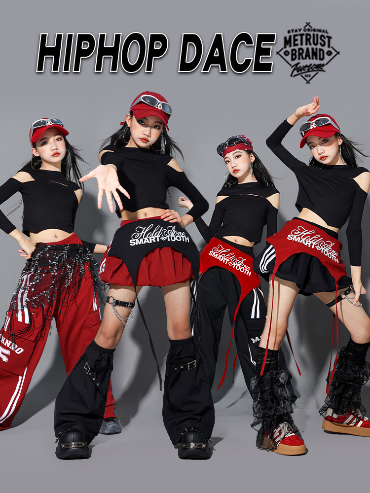 Girls Jazz Jazz Dance Costumes/Children's Street Dance Costumes/Girls ...