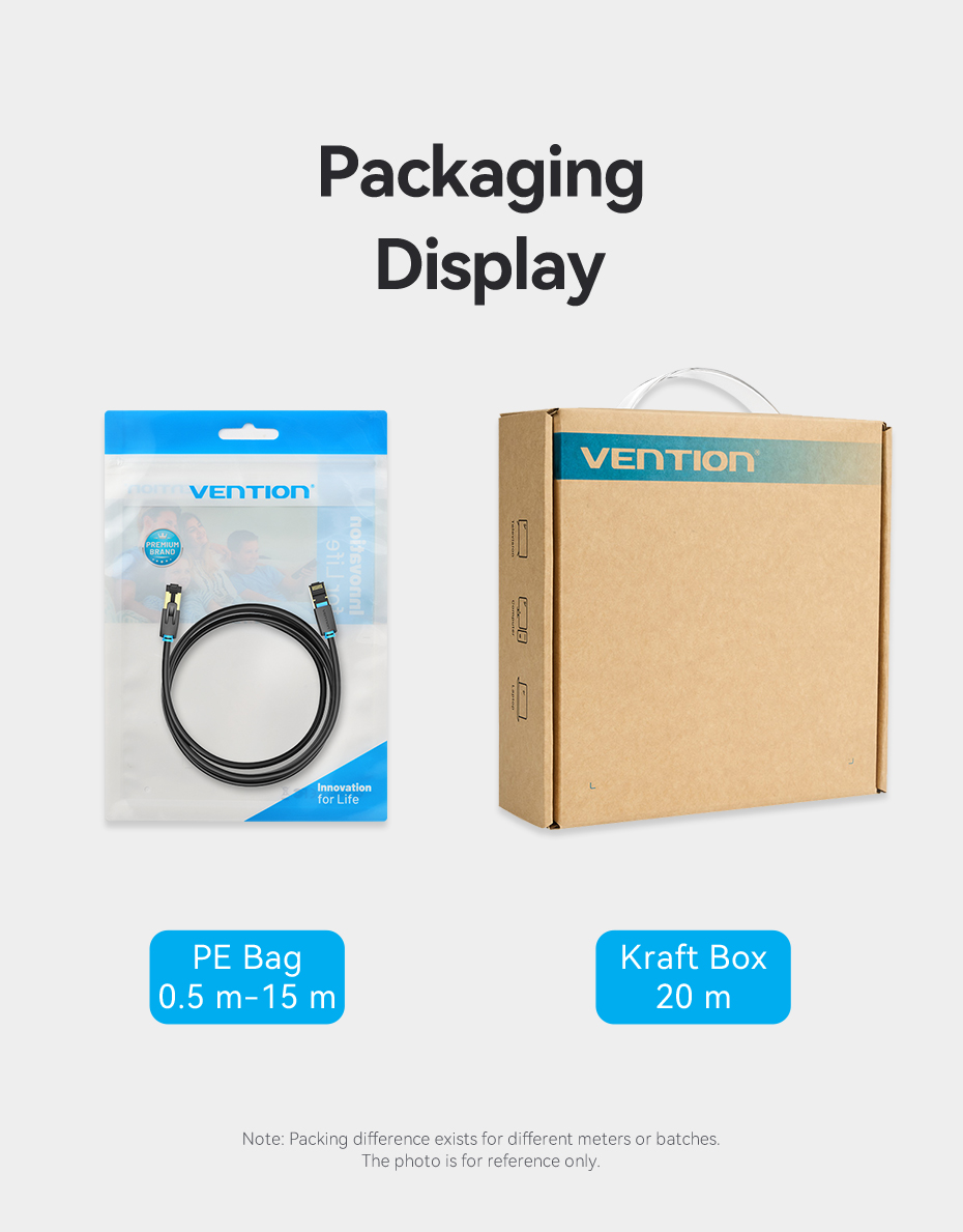 Vention Cat 8 Ethernet Cable SFTP RJ45 40Gbps High Speed Lan Cable 5M ...