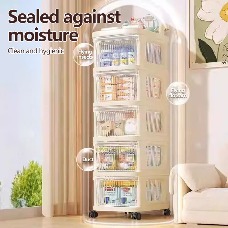 Rak Snek Drawer Cabinet Stroller Baby Storage Rack Cabinet Removable ...