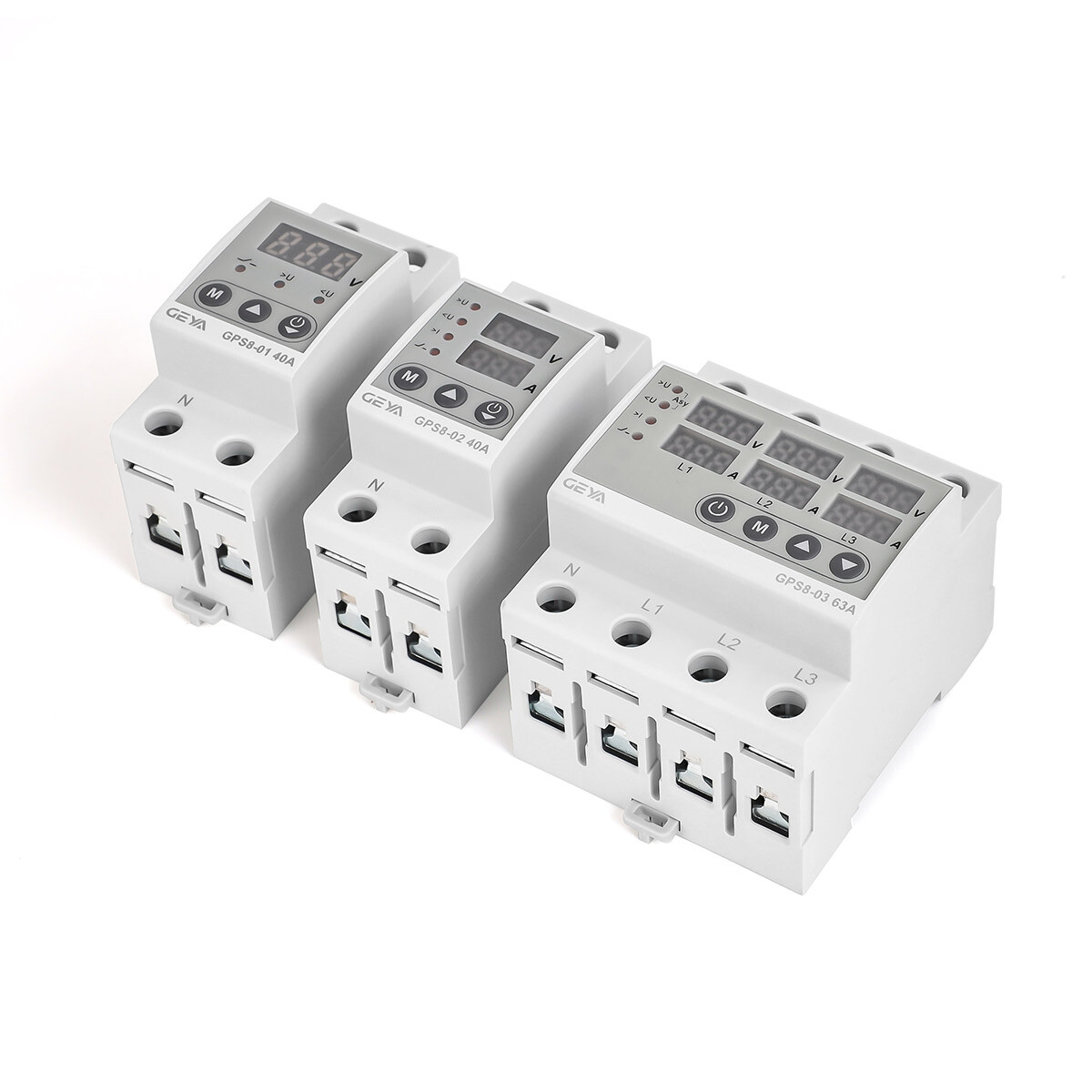 GEYA GP3 Over Current Protector Over&Under voltage Protective Device ...