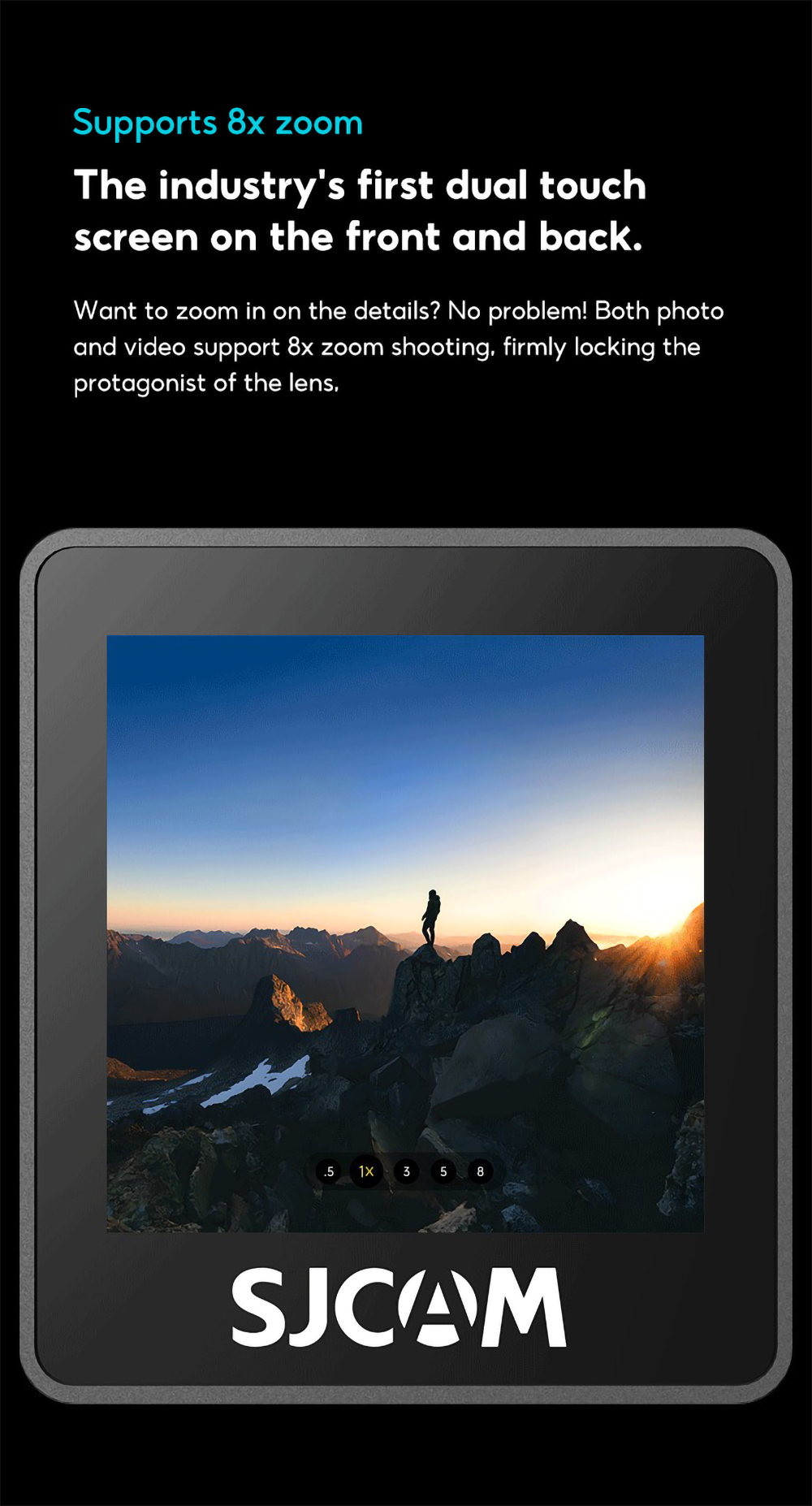 SJCAM C300 Action Camera 4K/30FPS Dual Screen WiFi Waterpfoof Outdoor ...