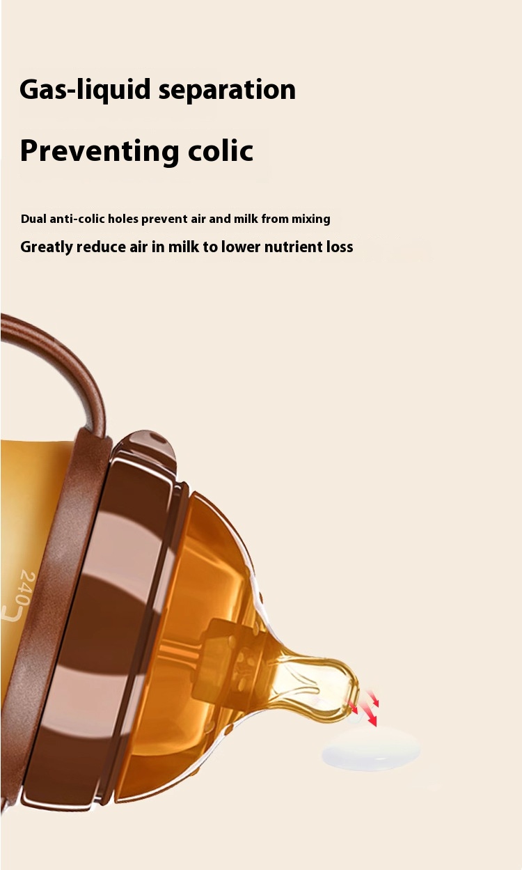 L 250ml,。 Botol Bayi Silikon 250ml L dengan Ciri Sentuhan Air ...