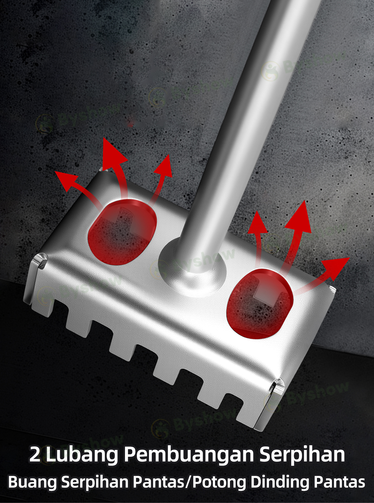 Byshow Penggerudi Lubang Segi Empat Manganese Steel Square Hole Punch ...