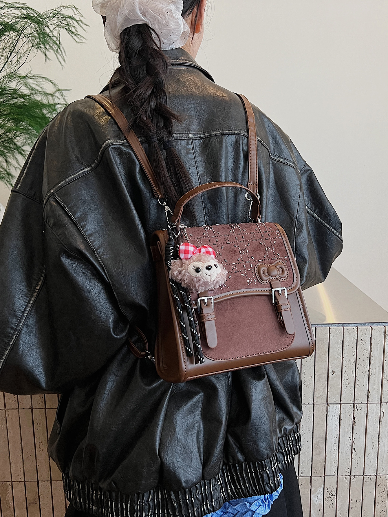 Chaika Kliter Backpack Backpack 2025 New Trendy Beg | Shopee Malaysia