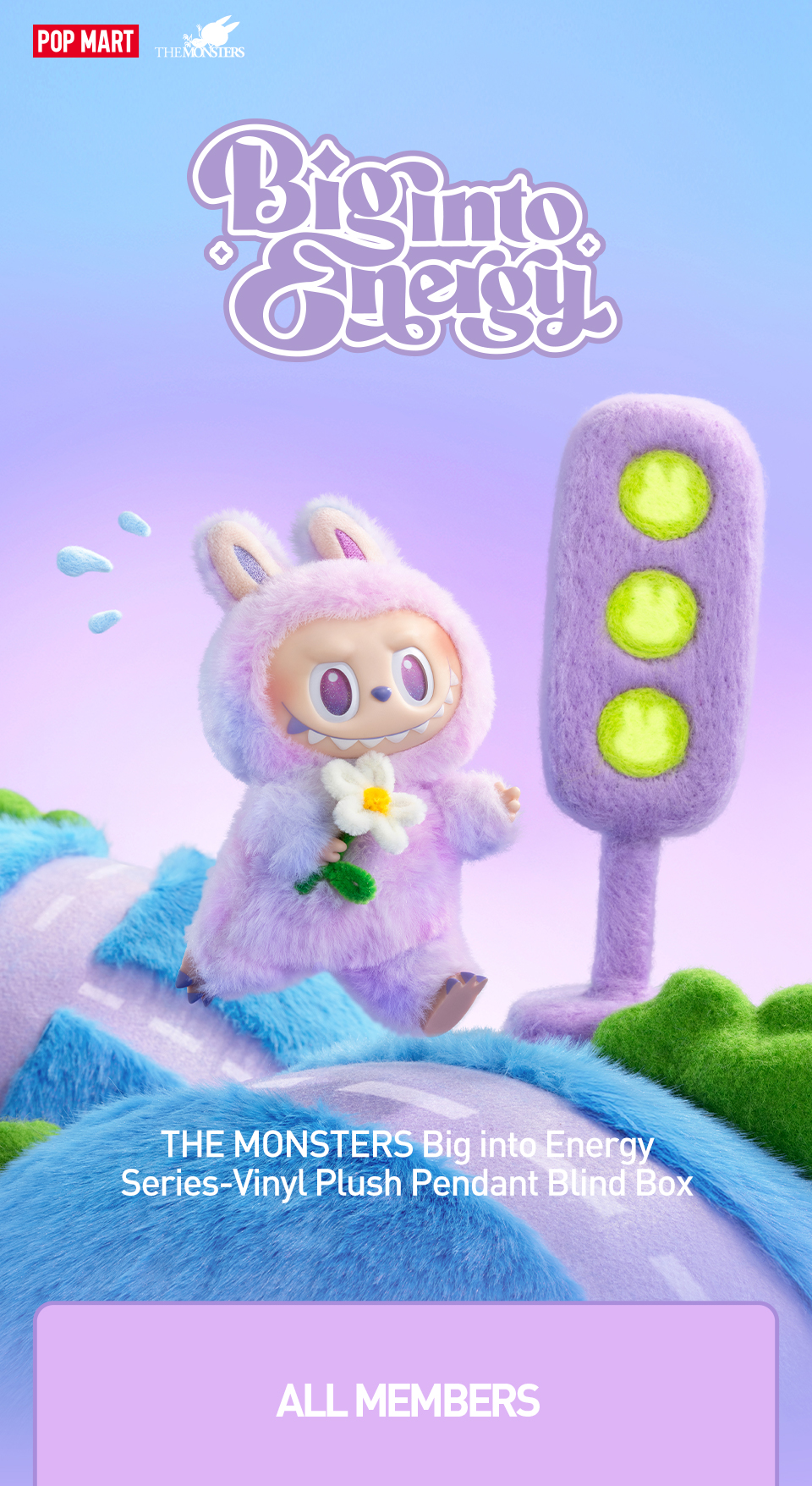 [TEST ONLY] POP MART THE MONSTERS Big into Energy Series-Vinyl Plush ...