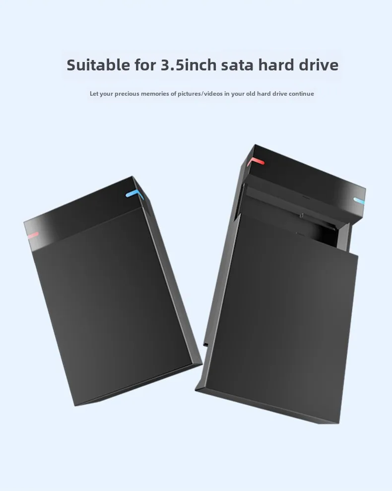 3.5 inch HDD Case USB 3.0 to SATA External Hard Drive Reader Support ...