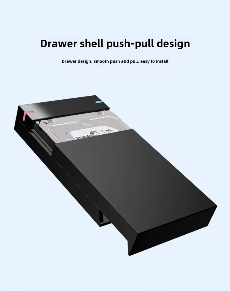 3.5 inch HDD Case USB 3.0 to SATA External Hard Drive Reader Support ...