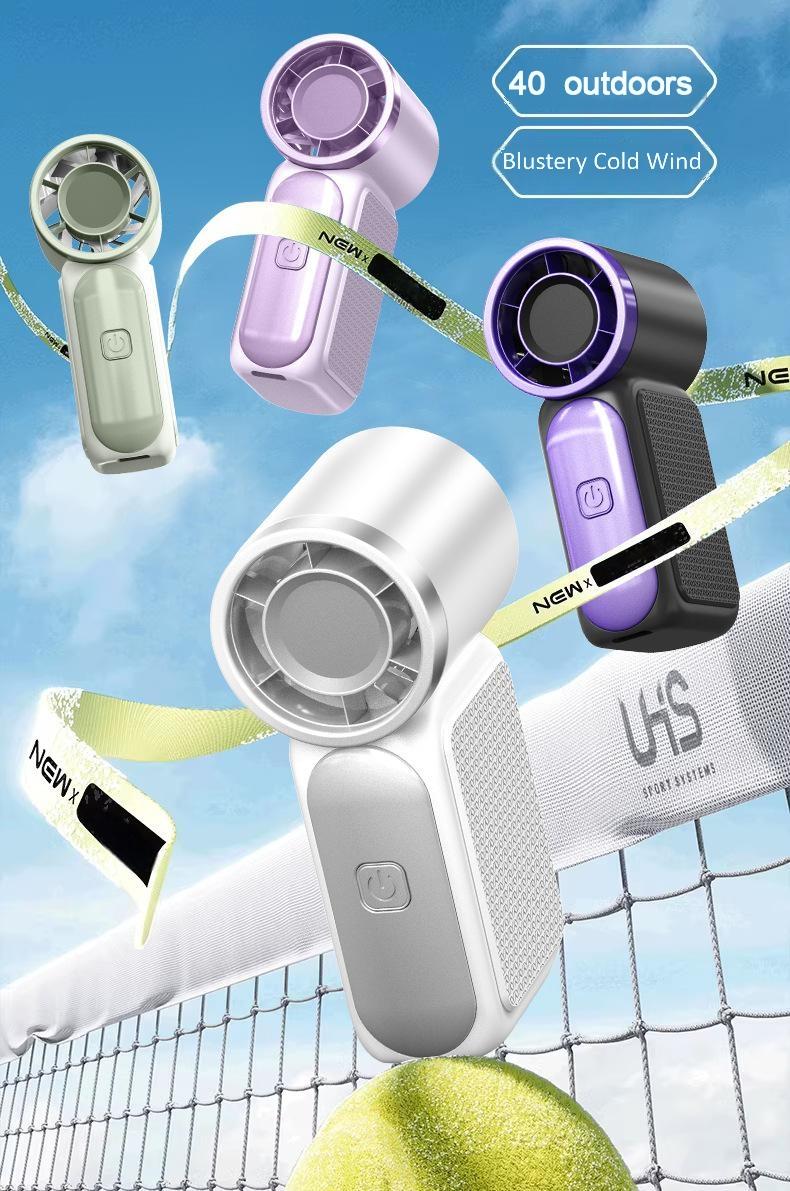 Smallest fan (2025 new) 3600mAh portable mini handheld turbo fan 3.5 ...