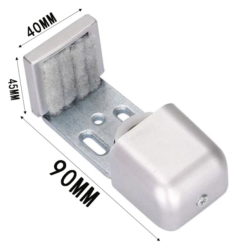 Sliding Door Swing Stop Wheel Adjustable Swing Door Swing Stopper Wall ...