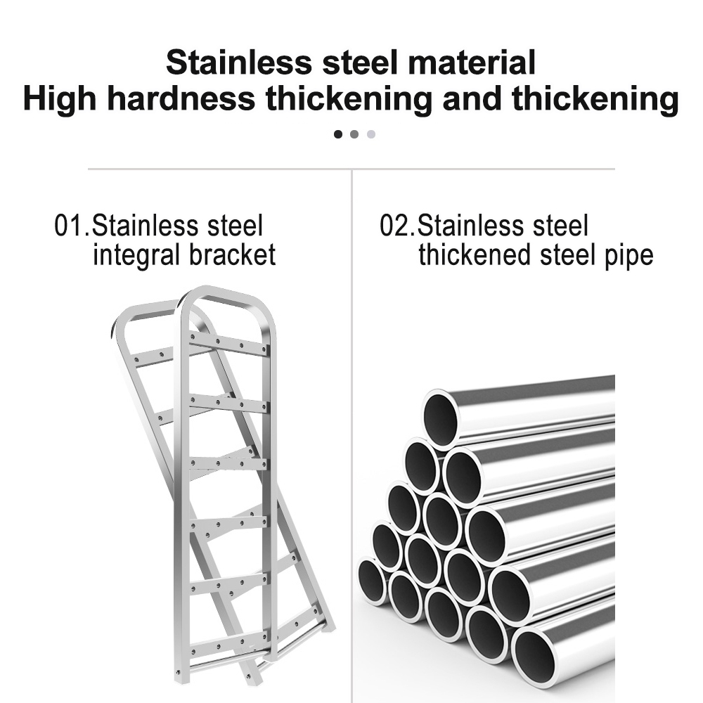 Multi-Layer Stainless Steel Shoe Rack Indoor Outdoor Cabinet Rack Besi ...