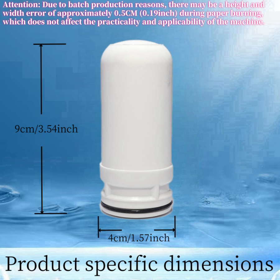 Replacement faucet water purifier filters, 3-pack, ceramic composite ...