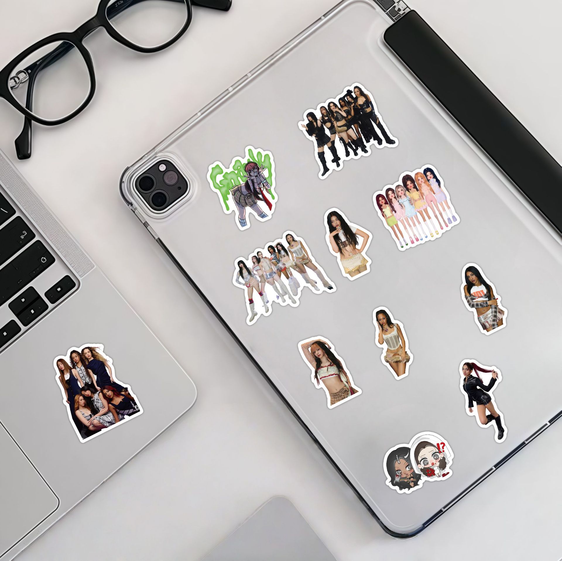 78PCS KPOP Girl Group Katseye Stickers Waterproof Idols Phone ...