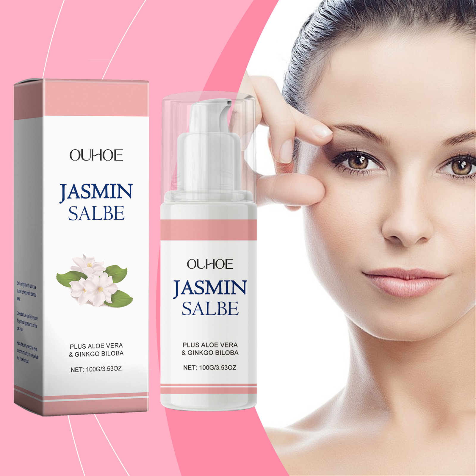 OUHOE Jasmine Ointment Jasmine Ointment Eye Jasmine Ointment Dark ...