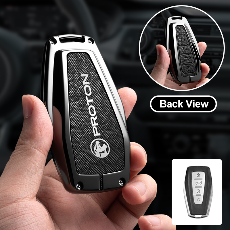 proton car key case for proton X70 X50 X90 S90 S70 car Leather keychain ...