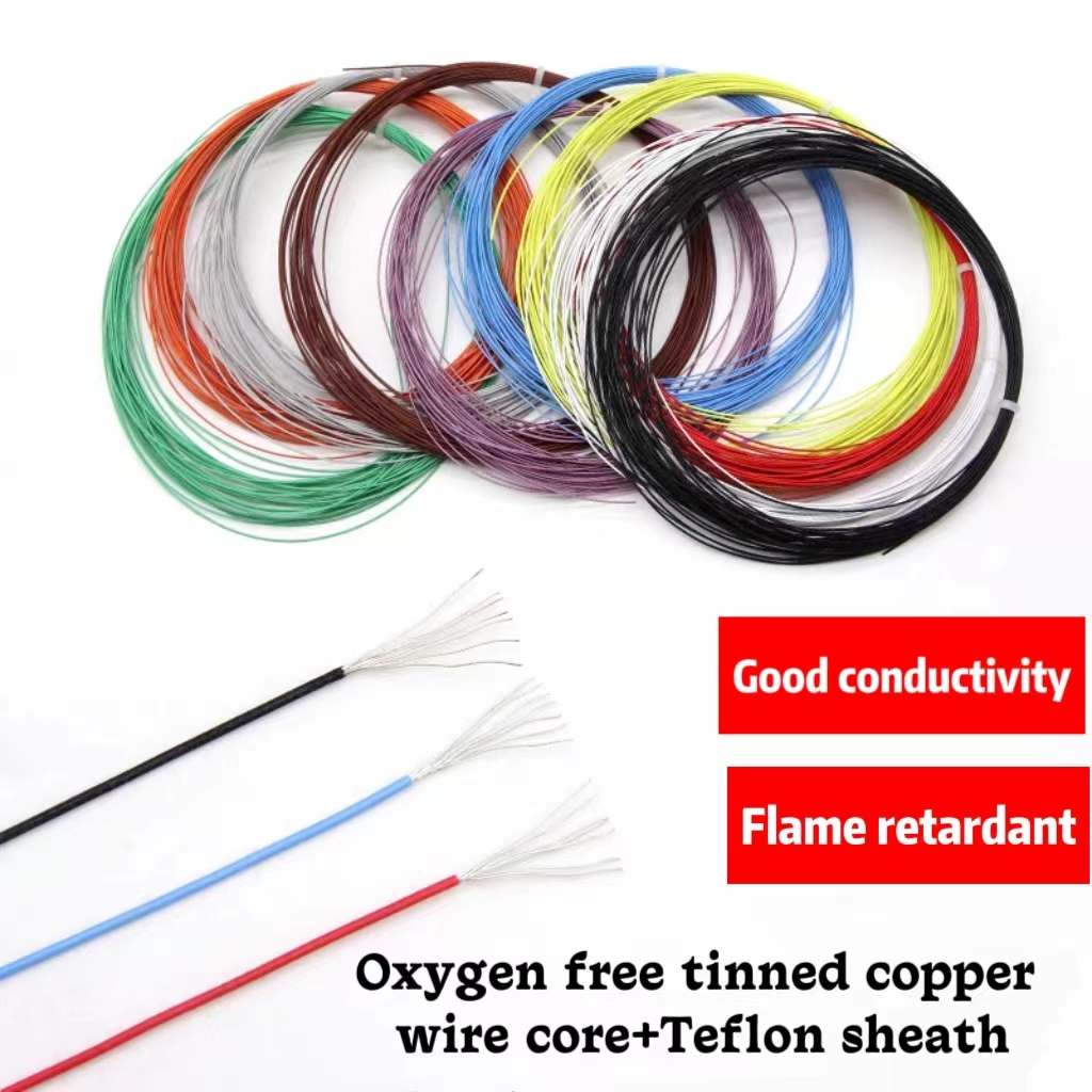 UL10064 PTFE Wire 40/36/34/32/30/28/26AWG PEP Plastic Solder High ...