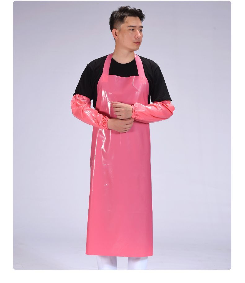 TPU Waterproof Apron Halter Apron Bib Apron Oil And Stain Resistant ...