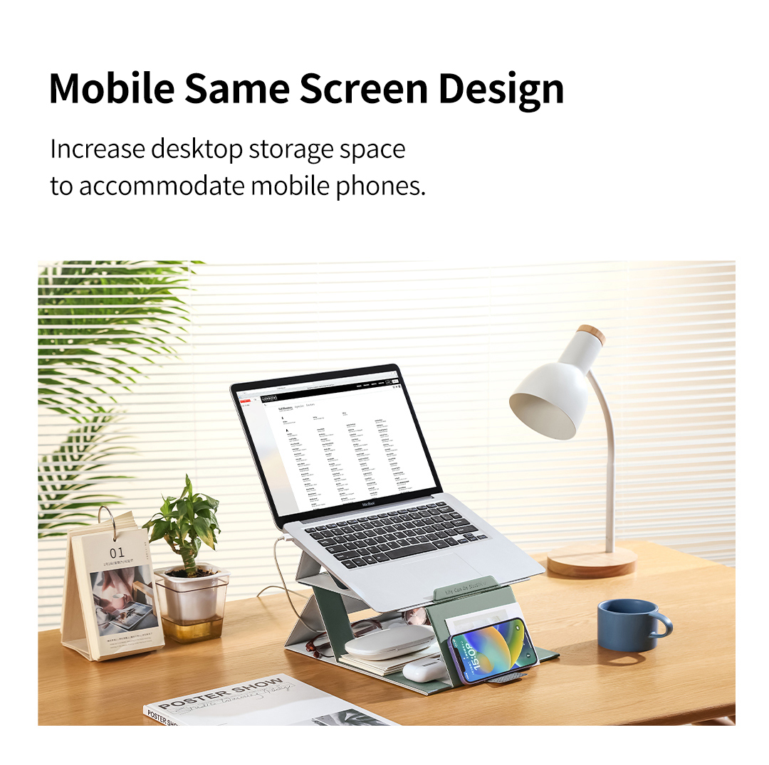 Coiclic N1 Multi-functional Laptop Stand Ergonomic Design Multi-Device ...