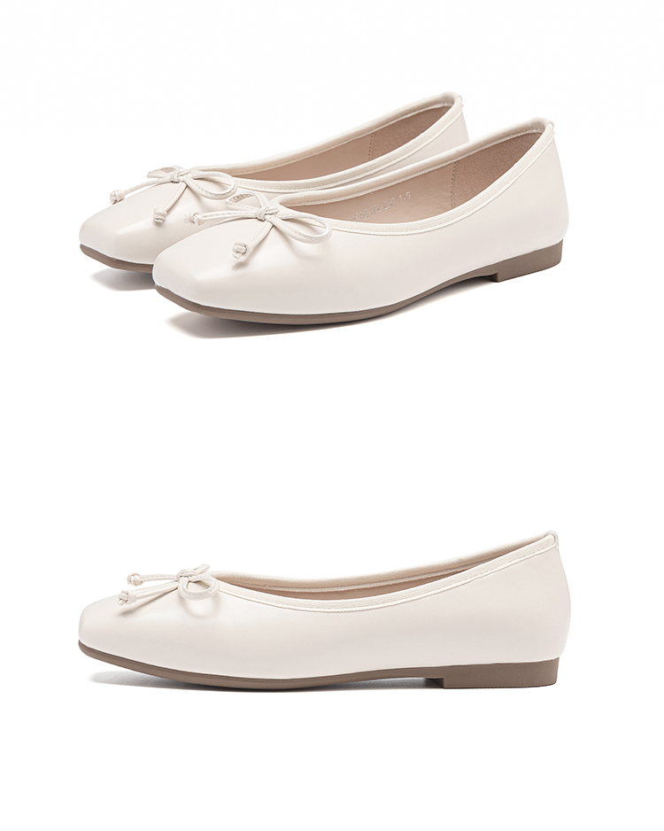 DUSTO Low Heel Women's Shoes - Soft Sole & Comfortable Sweet Bow ...