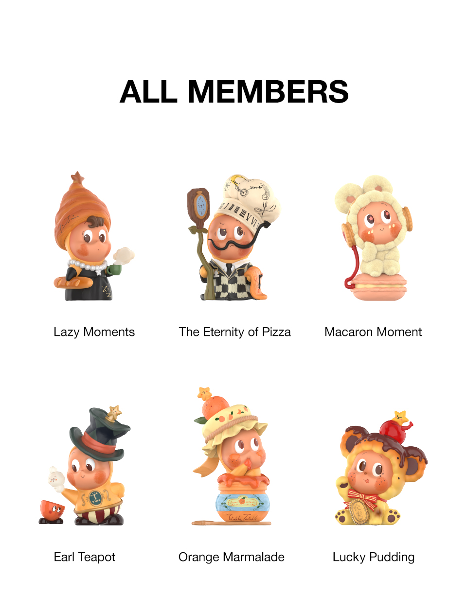 POP MART Twinkle Twinkle Savor the Moment Series Figures (Whole Set ...