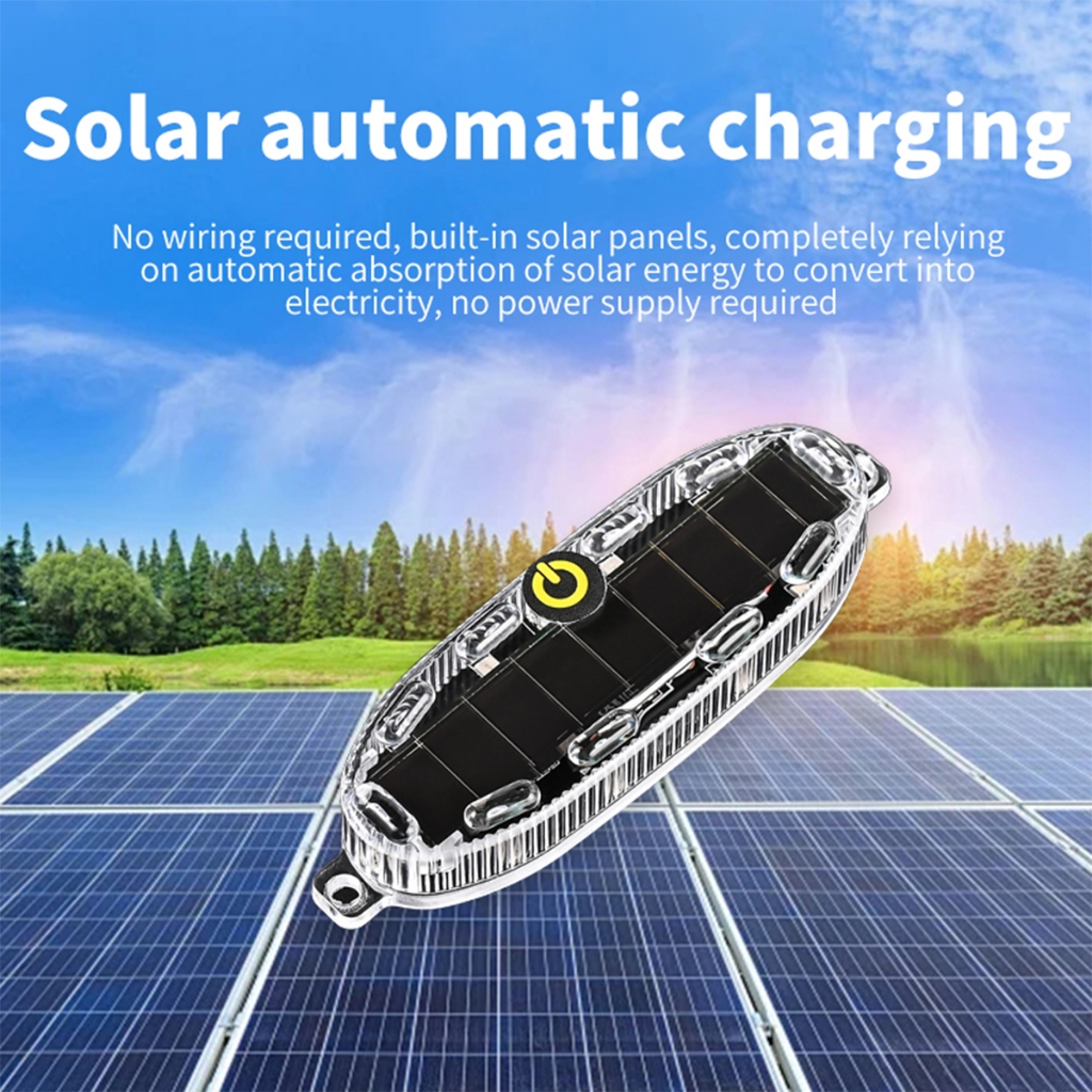Solar Car Warning Light 10 High-Quality LED Lights Navigation lights ...