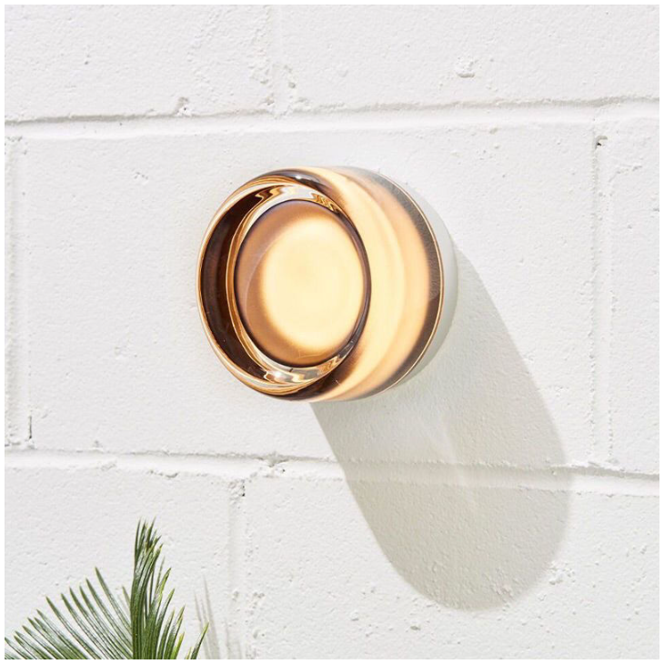 LAMPU DINDING MODEN WATER RIPPLE ACRYLIC WALL LIGHT ROUND MODERN SIMPLE ...