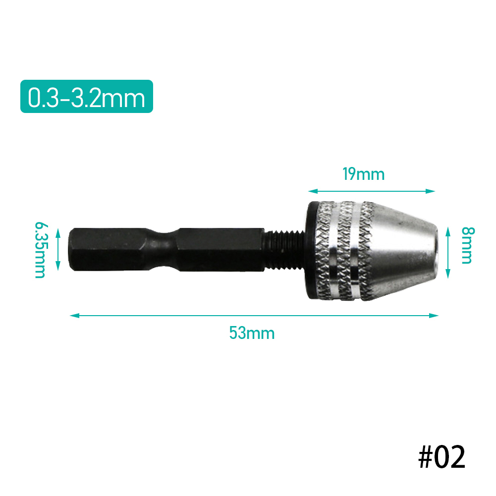 Drill Chuck Screwdriver Impact Electric Micro Motor Clamp Chuck Fixture ...