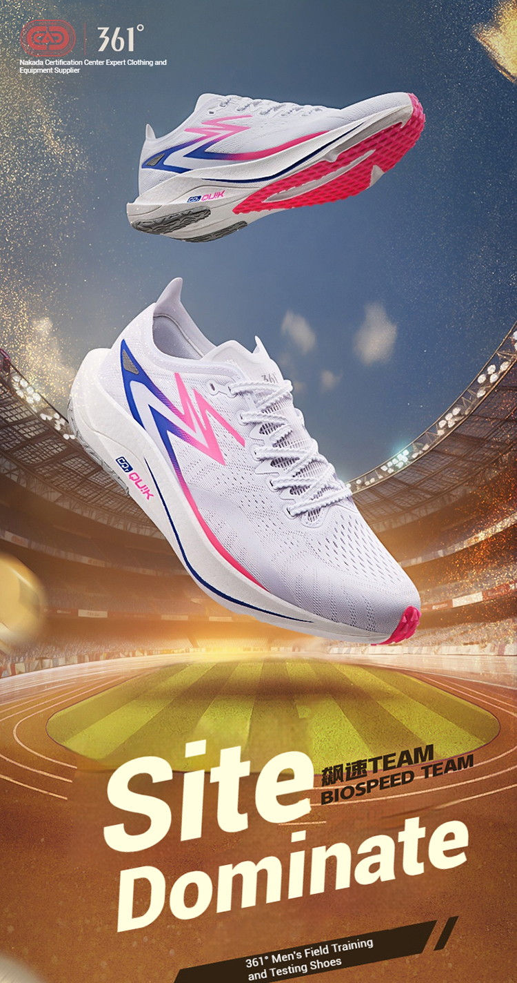 361 Degrees Biospeed Team Men Running Shoes Breathable Training 672422208 | Shopee Malaysia