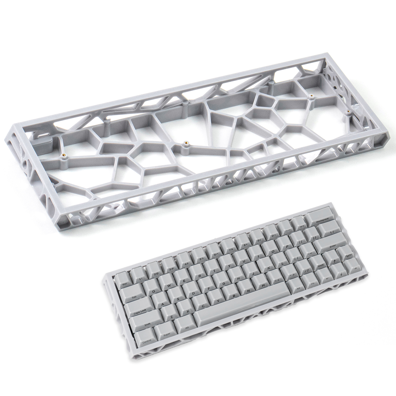 RT60 60% Mechanical Keyboard hollow PC Case for Mechanical Gaming ...