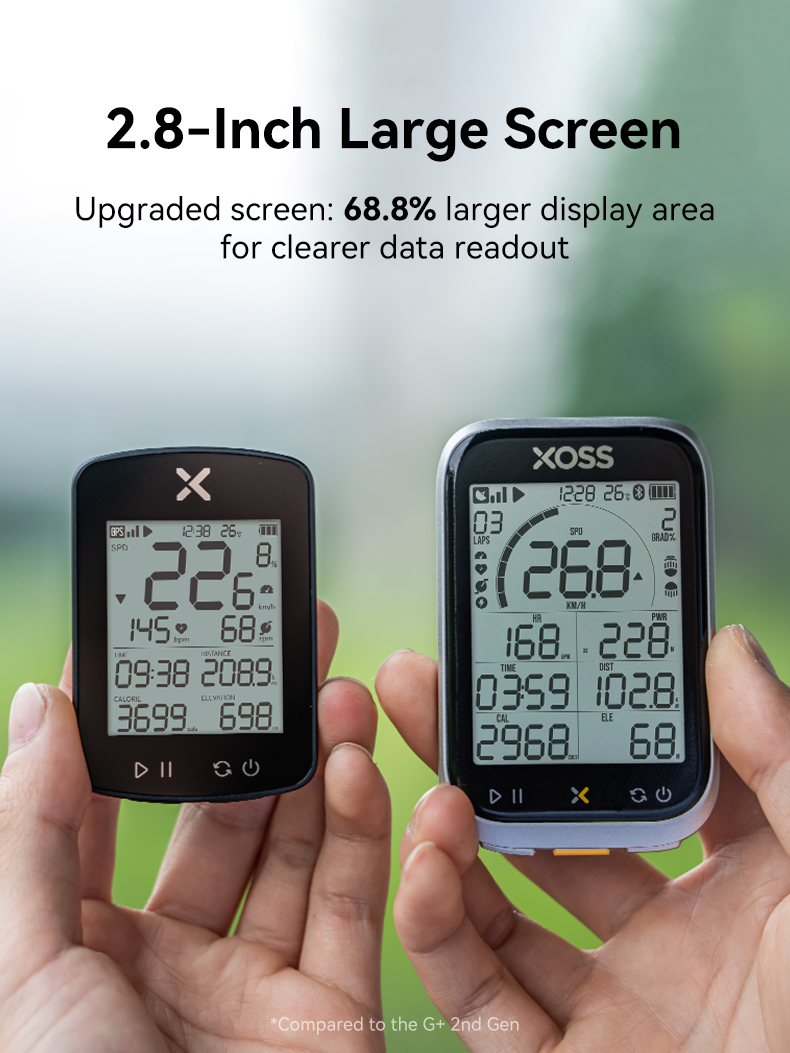 XOSS G/G+ Gen.3 Bike Computer G3+ Speedometer for mtb Cycling Computer ...
